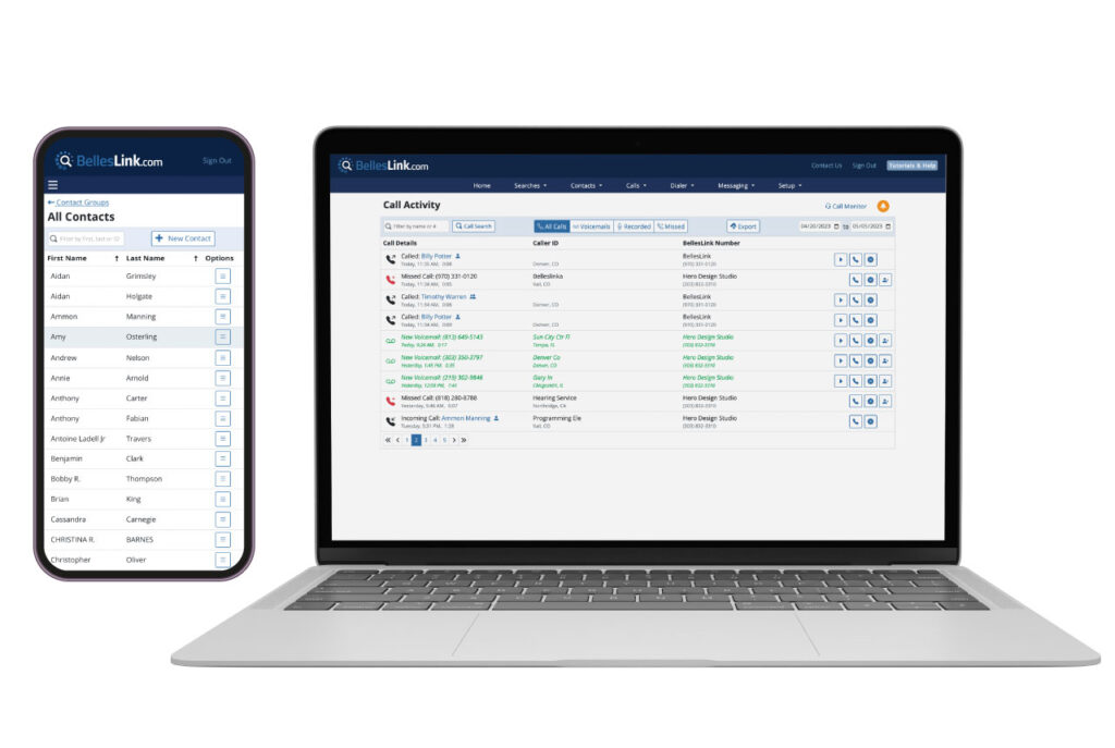 device-screens - BellesLink